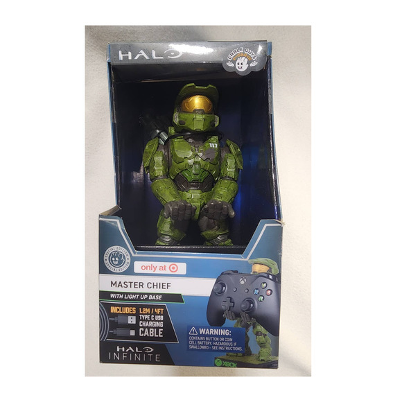 Halo | Toys | Master Chief With Light Up Base Phone Or Gaming Control ...
